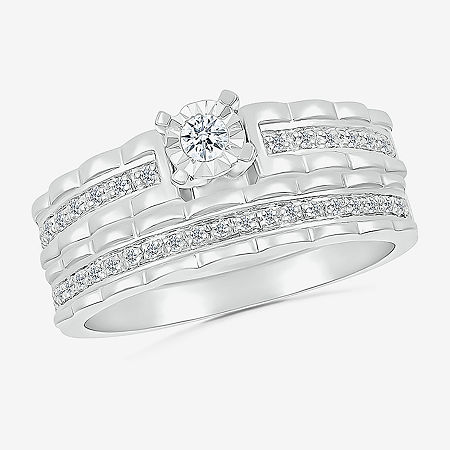 Click here for 5.20mm Unisex Adult 1/4 CT. T.W. Natural White Dia... prices