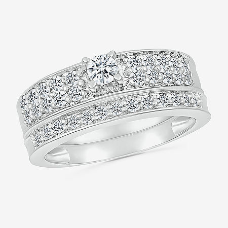 Click here for 5.00mm Unisex Adult 1 CT. T.W. Natural White Diamo... prices