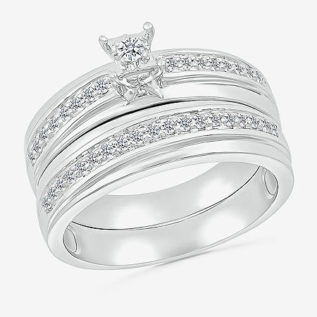 Click here for 4.90mm Unisex Adult 3/8 CT. T.W. Natural White Dia... prices