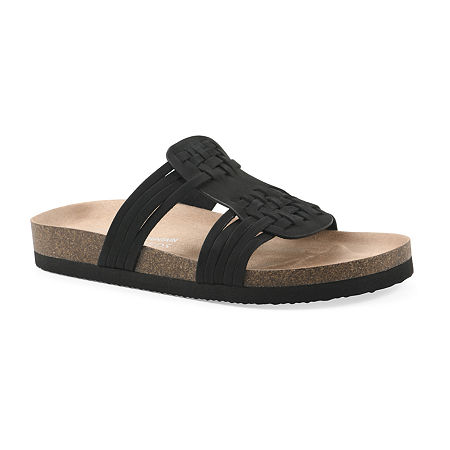 Click here for White Mountain Womens Halicore Footbed Sandals - B... prices