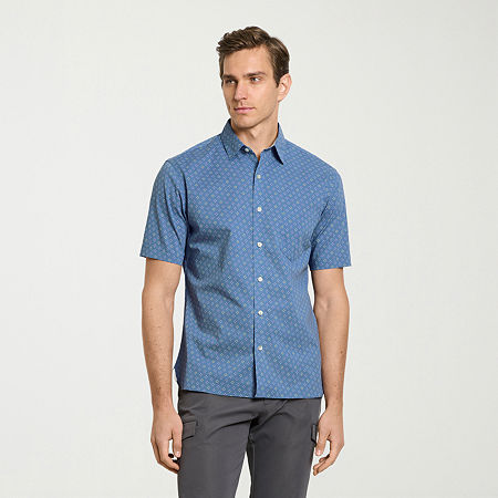 Click here for Van Heusen Everyday Defense Stain Shield Mens Shor... prices