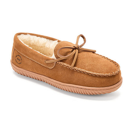 Click here for Dearfoams Womens Slip-On Slippers  9  Brown prices