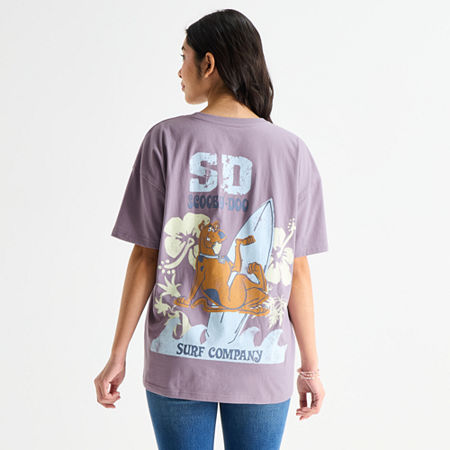Click here for Womens Juniors Short Sleeve Oversized Scooby Doo G... prices