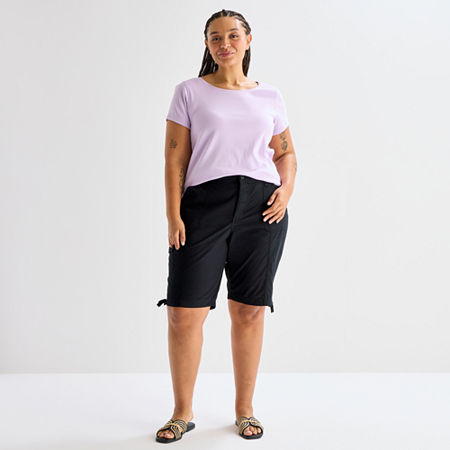 Click here for St. Johns Bay Womens 12 Plus Adaptive Easy-on + Ea... prices