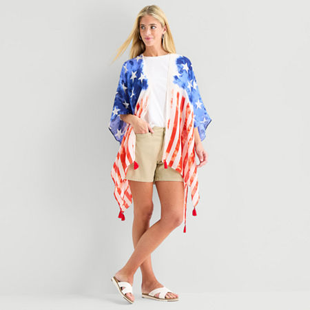 Click here for Mixit Americana Wrap  One Size  White prices