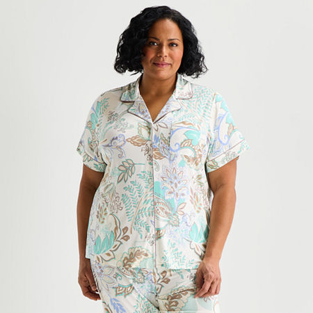 Click here for Liz Claiborne Cool and Calm Womens Short Sleeve Pl... prices