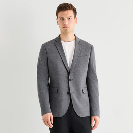 Click here for J. Ferrar Knit Texture Mens Slim Fit Sport Coat  X... prices