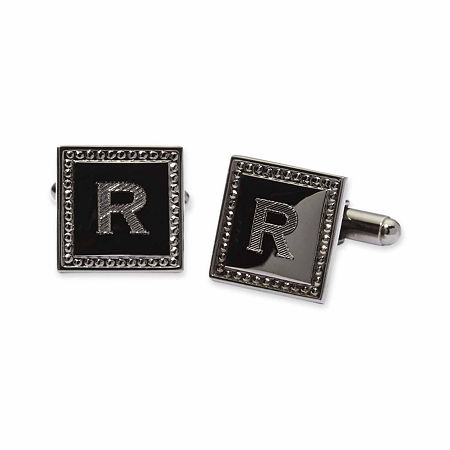 Click here for Personalized Square Gun Metal Cuff Links  One Size... prices