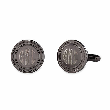 Click here for Round Polished Cuff Links w/ Recessed Border  One... prices