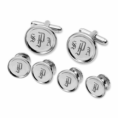 Click here for Personalized Formal Set Cuff Links & 4 Shirt Studs... prices