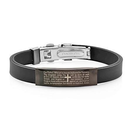 Click here for Mens Stainless Steel 8 Inch Solid Id Bracelet  One... prices