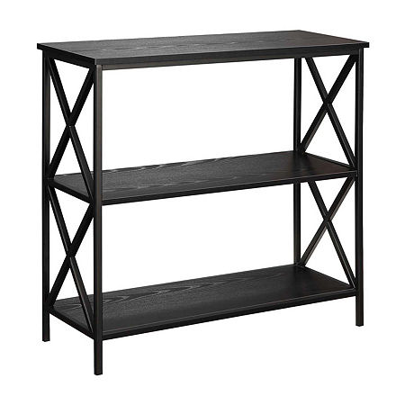 Click here for Tucson 3-Tier Bookcase  One Size  Black prices