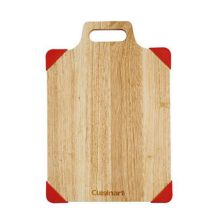 Click here for Cuisinart Rubberwood 15x9.5 Cutting Board with Sil... prices