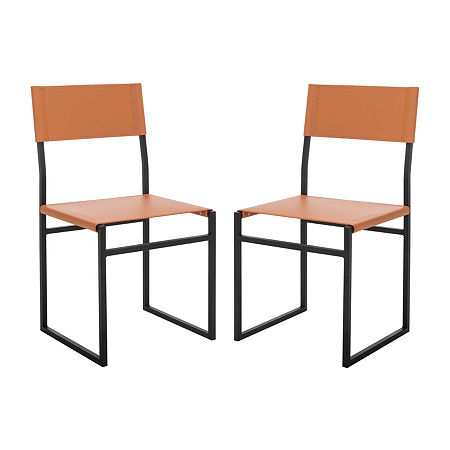 Click here for Layne Sleek Dining Chair - Set of 2  One Size  Bro... prices