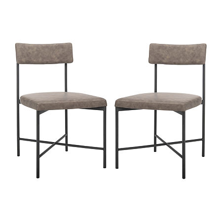 Click here for Archer Retro Chic Dining Chair - Set of 2  One Siz... prices