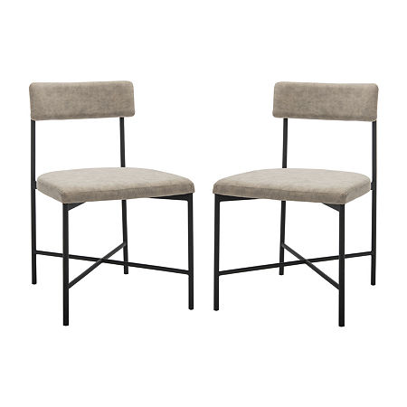Click here for Archer Retro Chic Dining Chair - Set of 2  One Siz... prices