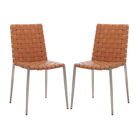 Click here for Rayne Basket Woven Dining Chair - Set of 2  One Si... prices