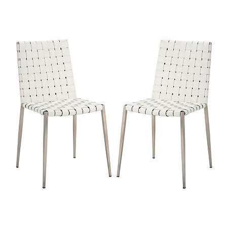 Click here for Rayne Basket Woven Dining Chair - Set of 2  One Si... prices