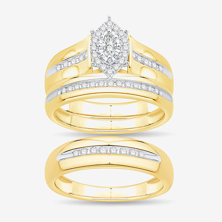 Click here for Unisex Adult 3/8 CT. T.W. Natural White Diamond 10... prices