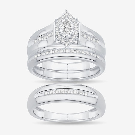 Click here for Unisex Adult 3/8 CT. T.W. Natural White Diamond 10... prices