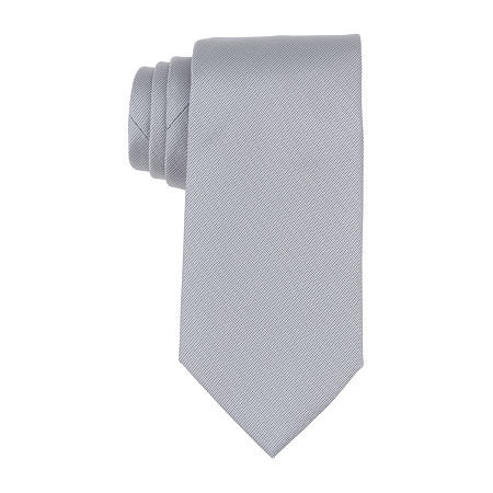 Click here for Stafford Gaspar Solid Tie  One Size  Gray prices