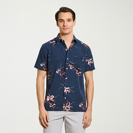 Click here for Van Heusen Weekend Mens Short Sleeve Camp Shirt  M... prices