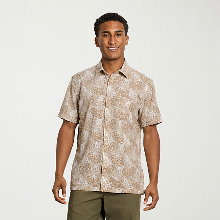Click here for Van Heusen Weekend Mens Short Sleeve Camp Shirt  M... prices