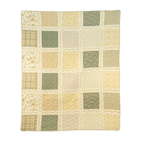 Click here for Donna Sharp Meadow Quilted Washable Throw  One Siz... prices
