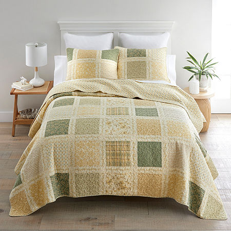 Click here for Donna Sharp Meadow Easy Care Quilt Set  One Size... prices