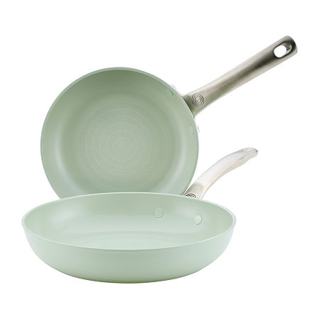 Circulon LaserDefense Ceramic Nonstick 2-Pc. Skillet Set - Green