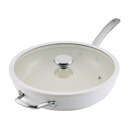 Circulon LaserDefense Ceramic Nonstick 12 Frying Pan - White