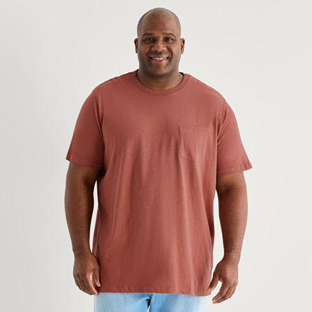Click here for mutual weave Mens Easy-on + Easy-off Crew Neck Sho... prices