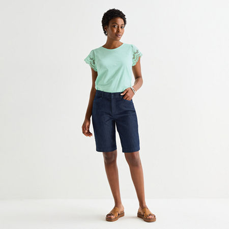 Click here for St. Johns Bay Womens 11 Tall Bermuda Short  16 Tal... prices