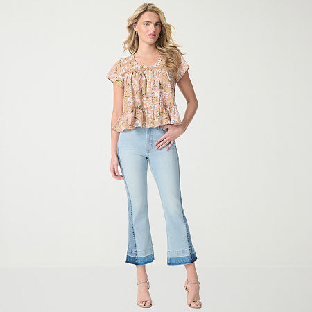 Click here for JS Jessica Simpson Womens Wide Leg High Rise Trous... prices