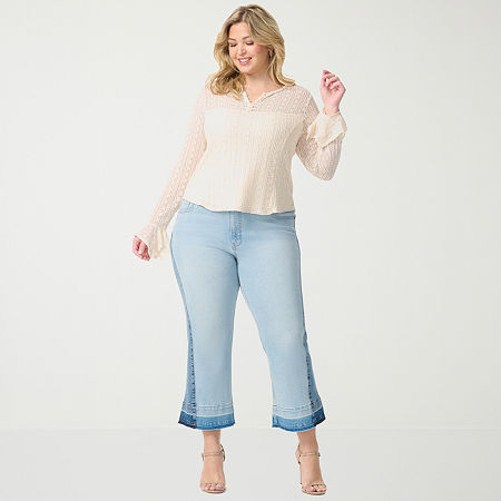 Click here for JS Jessica Simpson Womens Plus Tapered High Rise T... prices