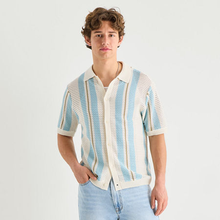 Click here for Arizona Mens Crew Neck Short Sleeve Pullover Sweat... prices