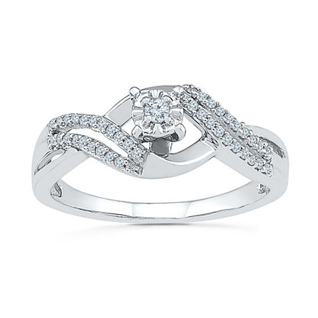 Click here for Promise My Love Womens 1/6 CT. T.W. Natural White... prices