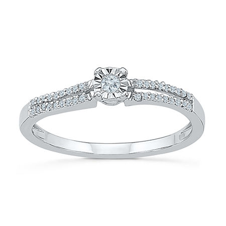 Click here for Promise My Love Womens 1/10 CT. T.W. Natural White... prices