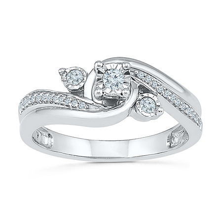 Click here for Promise My Love Womens 1/6 CT. T.W. Natural White... prices