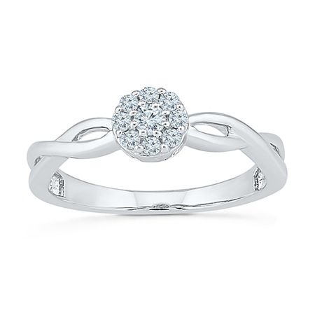Click here for Promise My Love Womens 1/6 CT. T.W. Natural White... prices