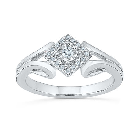Click here for Promise My Love Womens 1/6 CT. T.W. Natural White... prices
