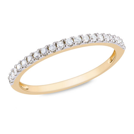 Click here for Womens 1/5 CT. Natural White Diamond 10K Gold Wedd... prices