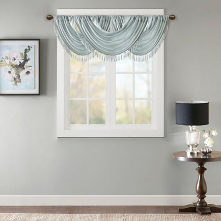 Click here for Madison Park Juline Faux Silk 38W X 46L Rod Pocket... prices