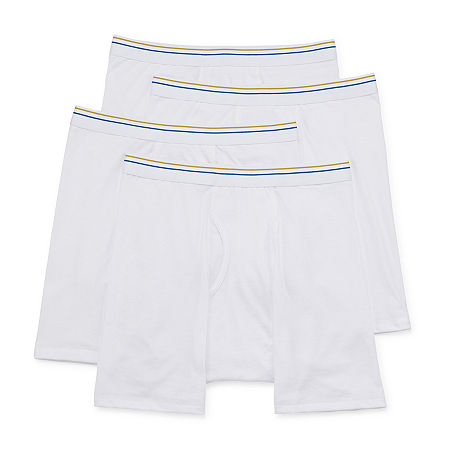 Click here for Stafford Dry + Cool Mens Big and Tall 4 Pack Boxer... prices