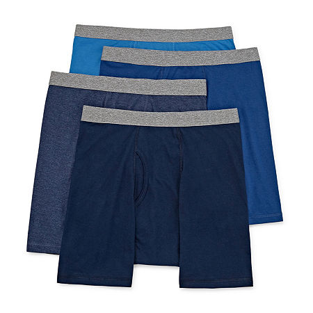 Click here for Stafford Dry + Cool Mens Big and Tall 4 Pack Boxer... prices