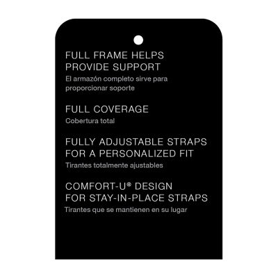 Bali Flower Underwire Unlined Full Coverage Bra 0180 - JCPenney