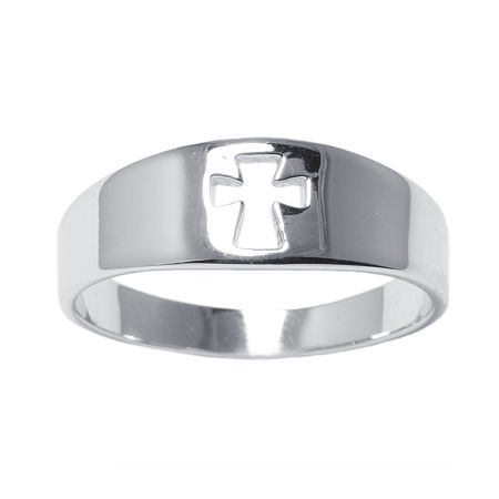 Click here for Silver Treasures Womens 2.5MM Sterling Silver Cros... prices