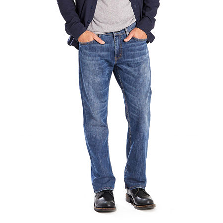 Levis Mens 559 Relaxed Straight Fit Stretch Jeans - Steely Blue