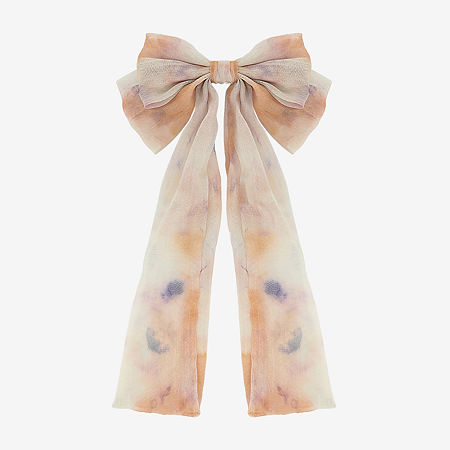 Click here for Arizona Light Pink Watercolor Hair Bow  One Size... prices