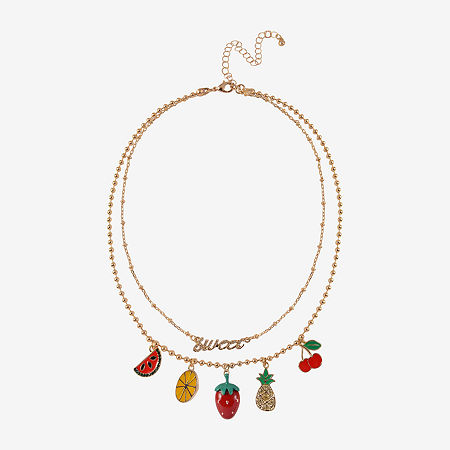Click here for Arizona Fruit Charms Womens 16 Inch Strand Necklac... prices